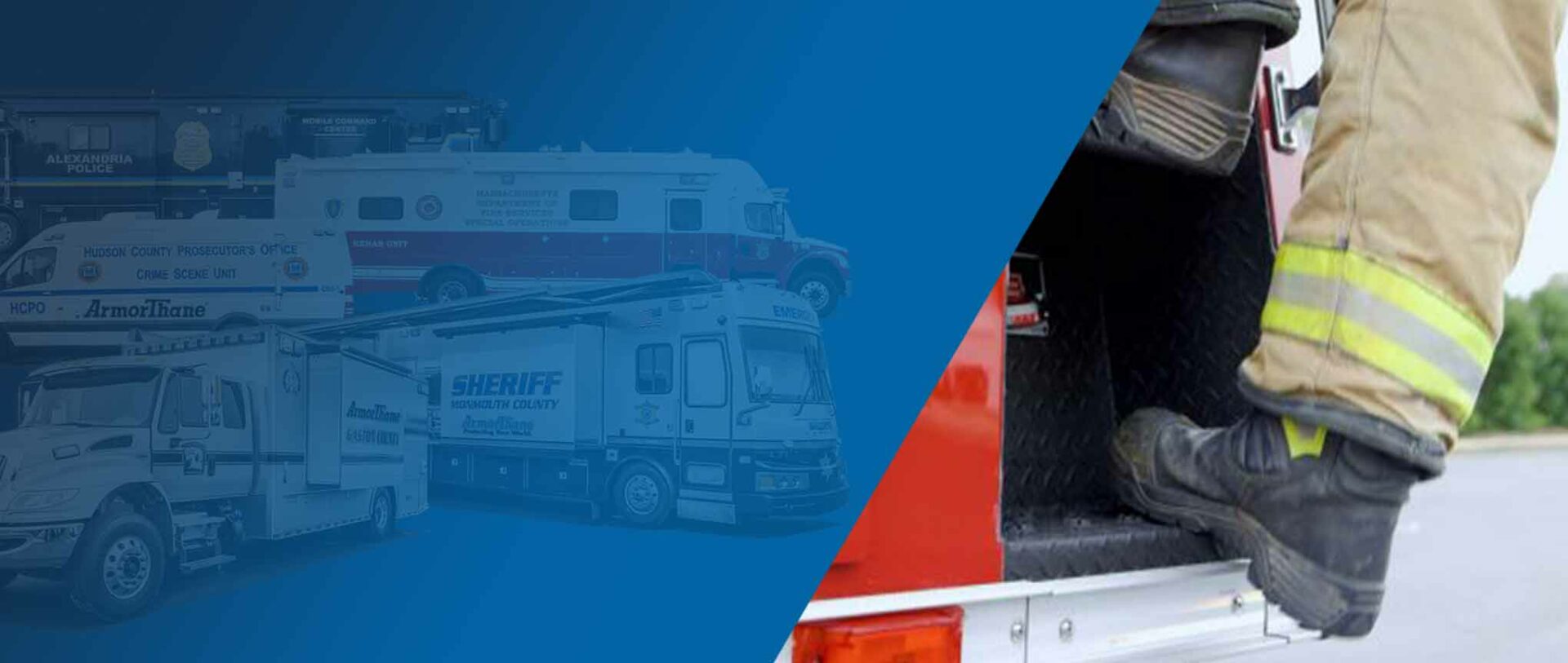 Emergency Vehicle Coatings Polyurea | ArmorThane