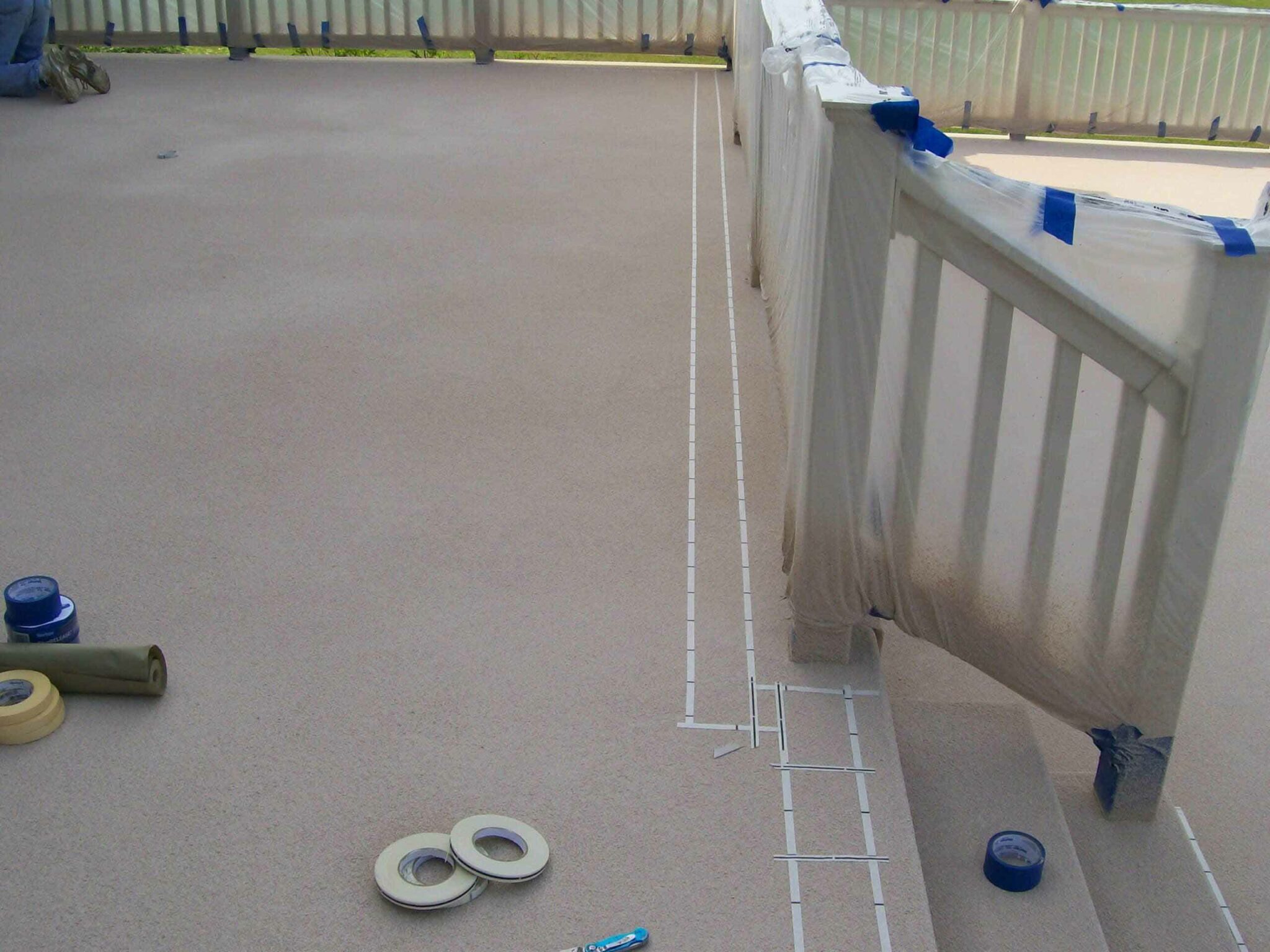 Renovating A Swimming Pool Deck With Polyurea Coatings