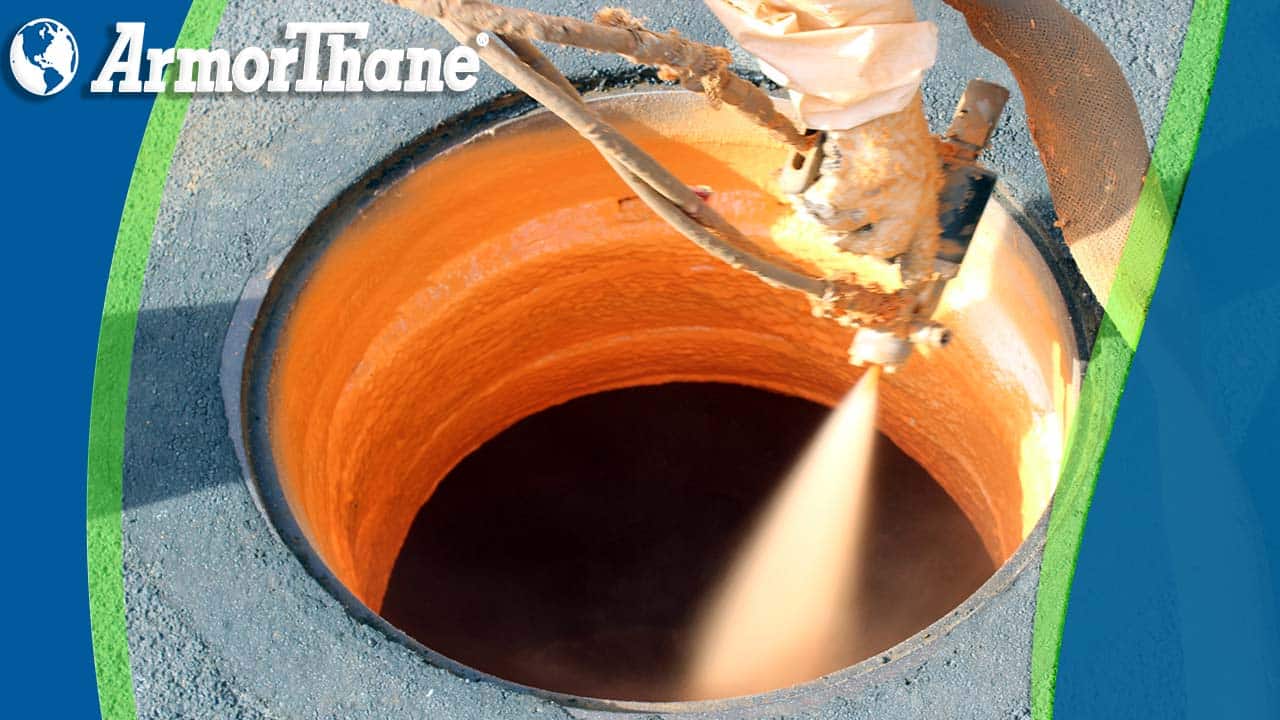 Manhole Restoration - Manhole Rehabilitation | ArmorThane Polyurea ...