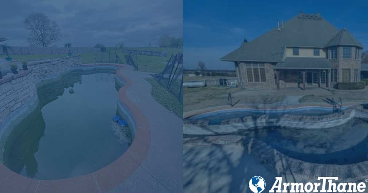 From Disaster To Delight: Pool Makeover Using ArmorFloor Polyaspartic ...