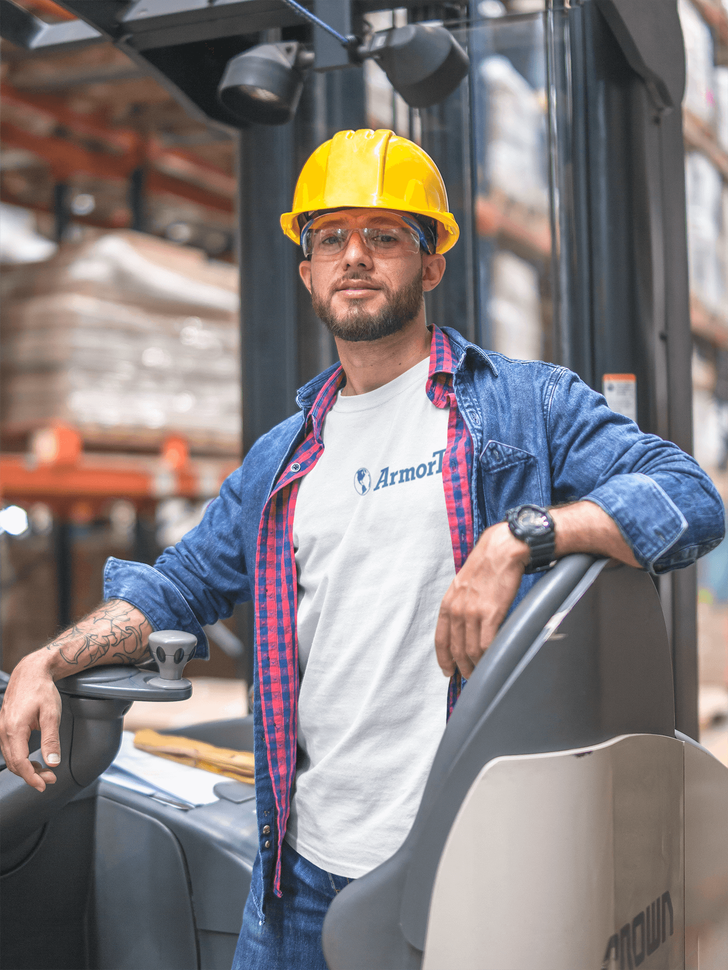 T-shirt-mockup-being-worn-by-a-forklift-operator-a20441 (1) | ArmorThane